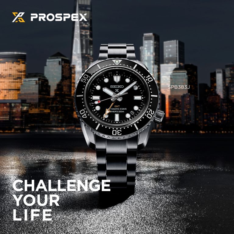 SEIKO PROSPEX 1968 HERITAGE DIVER'S GMT WATCH MODEL : SPB383J
