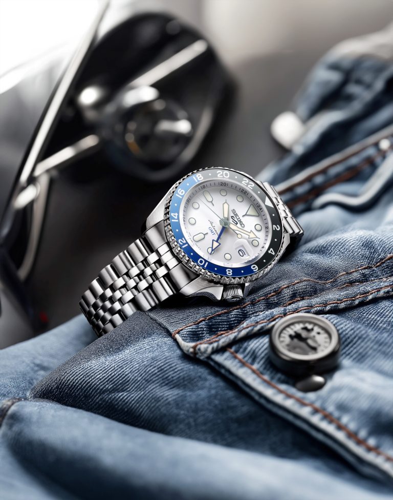 Seiko 5 Sports SKX series GMT Watch Model SSK033K